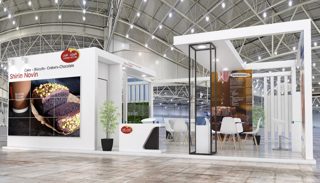 Aria Media » Unique exhibition stand construction